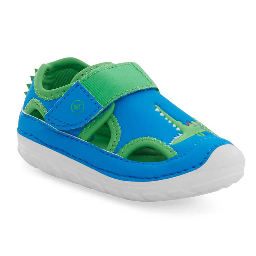 Stride Rite Baby Toddler Splash Blue Green Sandals (Water Friendly ...