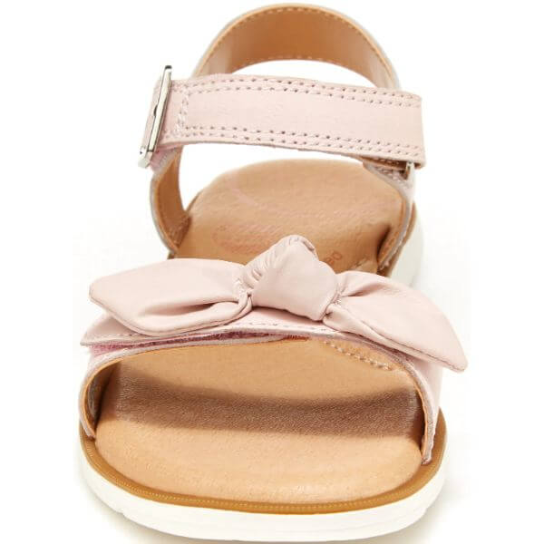 Stride Rite Whitney Girls Leather Milk Pink Dress Sandals | ShoeKid.ca