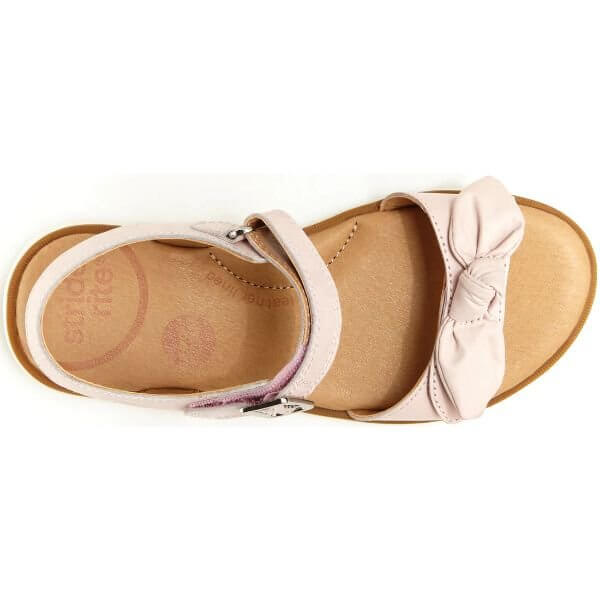 Stride Rite Whitney Girls Leather Milk Pink Dress Sandals | ShoeKid.ca